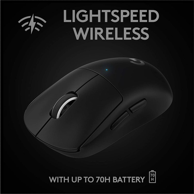 chuột logitech g pro x superlight wireless black